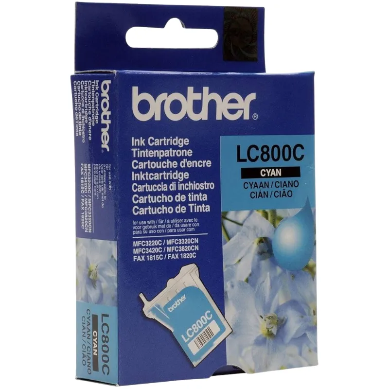 Brother LC 800 LC800C Tinta Original Plava / Cyan